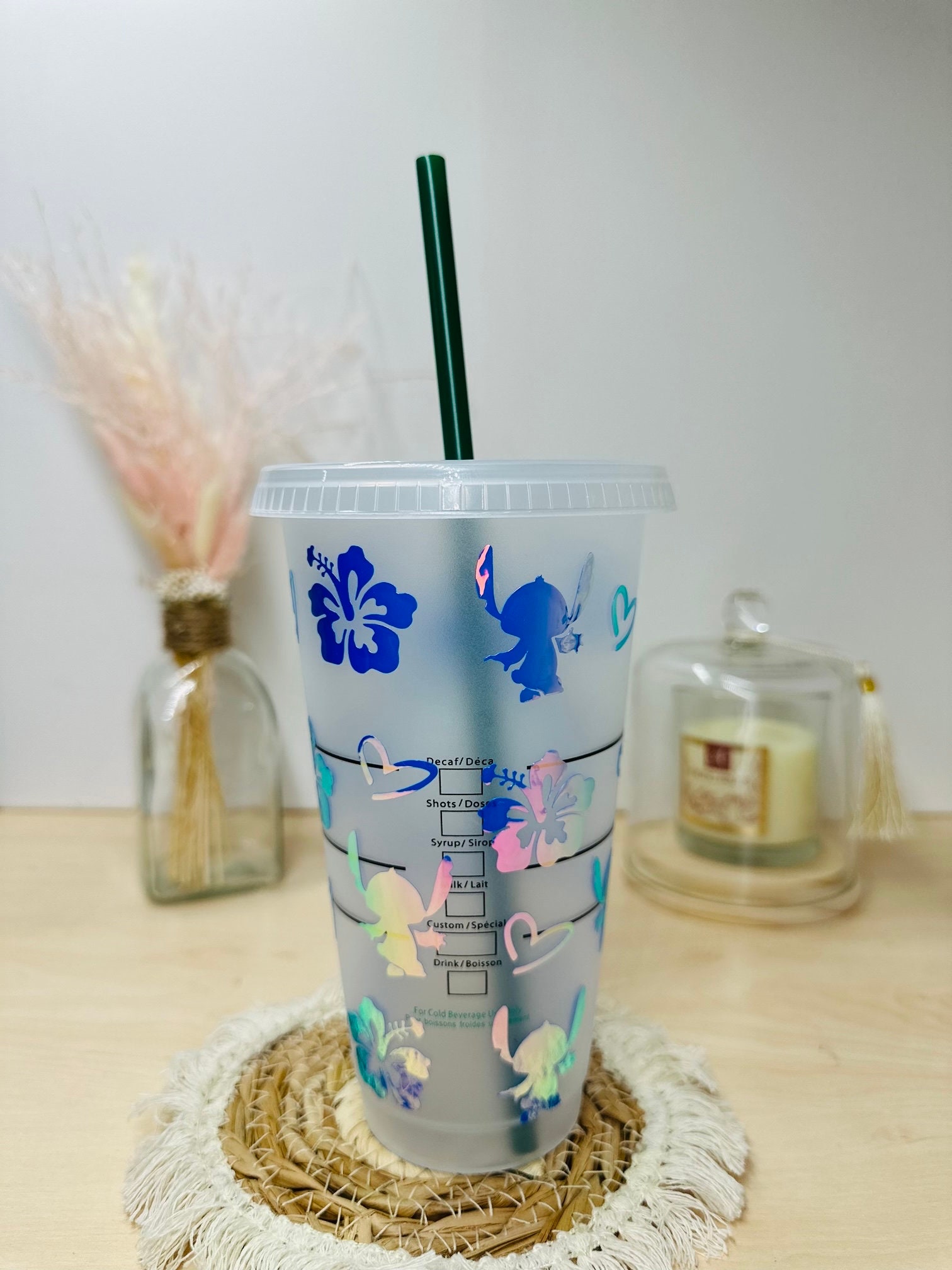 Gobelet Starbucks Stitch en plastique réutilisable Starbucks - Etsy France