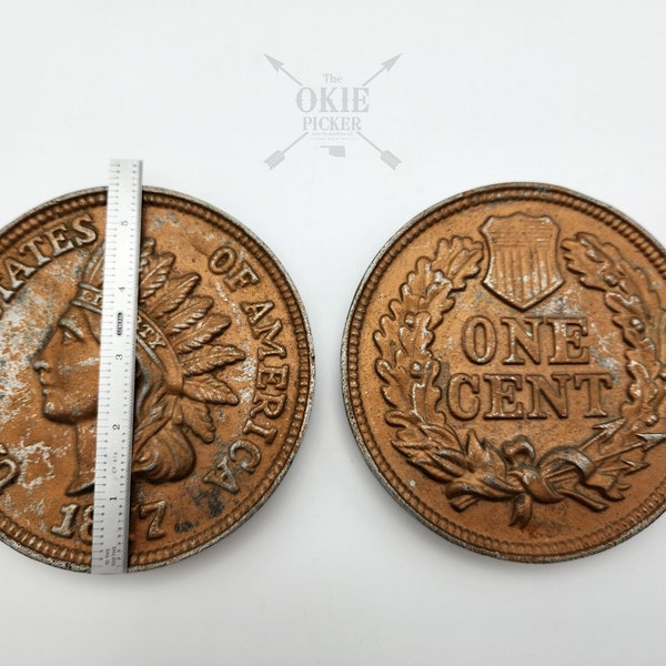 1877 Indian Head Cent - Etsy