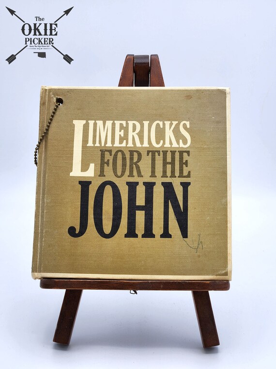 RARE Limericks for the John by George Gordon and Lawrence - Etsy