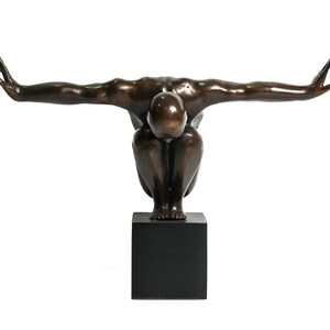 Bronze Swimmer Statue, Modern Art, Home Decor - Etsy