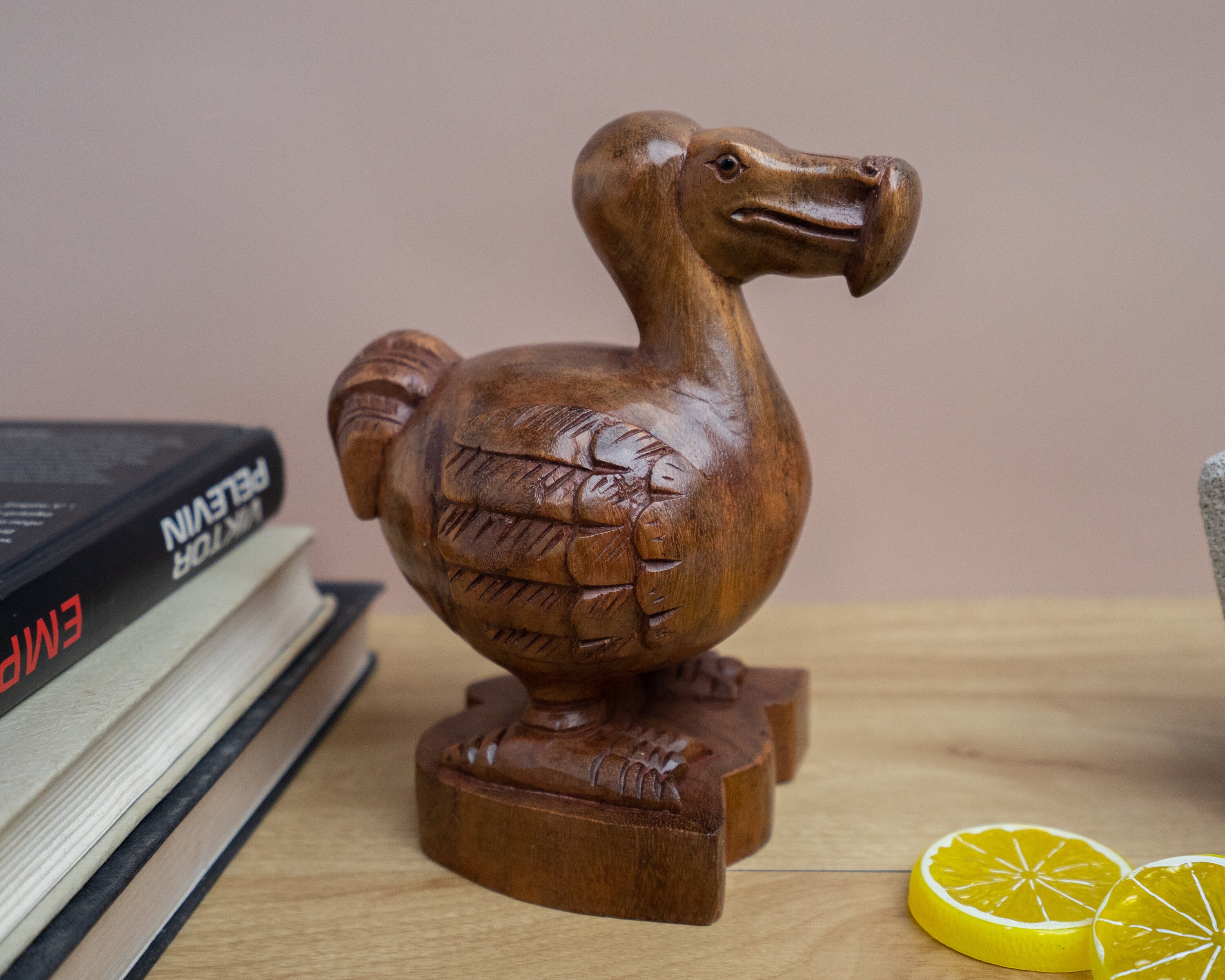 Dodo Bird 7 Inch / 17 Cm Wood Statue Wood Carving Figurine | Etsy