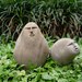 Funny Face Stone Statue Stone Face Figurine Stone Carving - Etsy