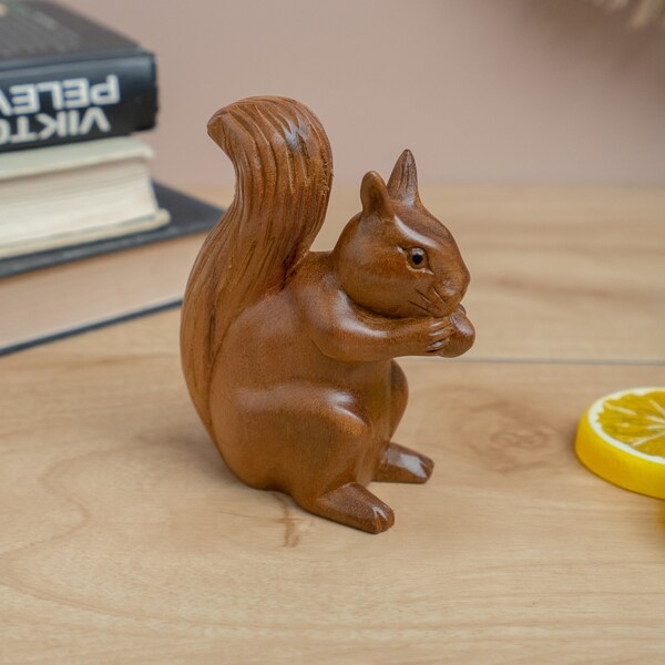 Wood Squirrel - Etsy