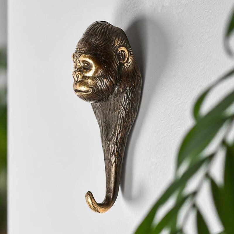 Monkey Wall Hook - Etsy