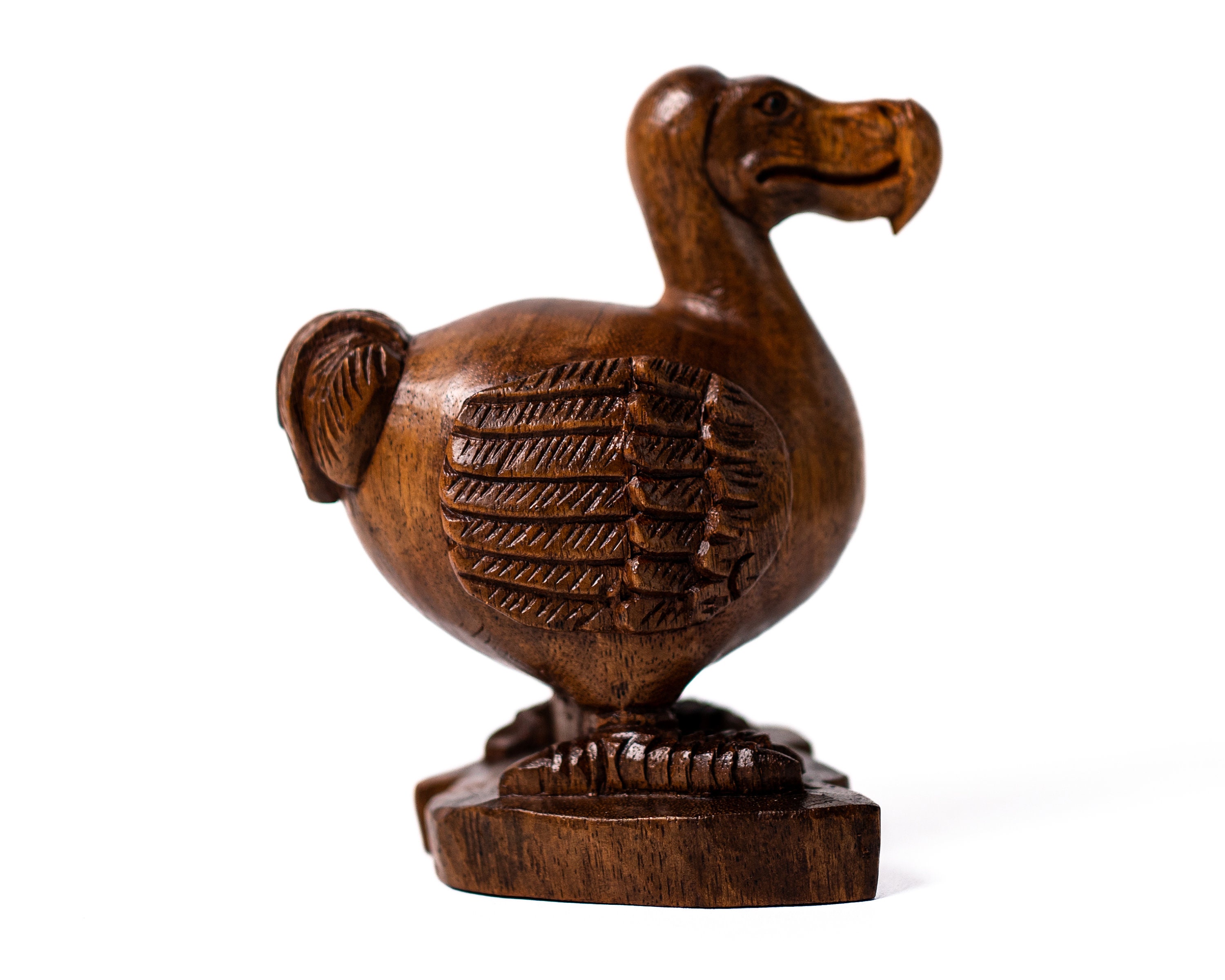 Dodo Bird 7 Inch / 17 Cm Wood Statue Wood Carving Figurine - Etsy