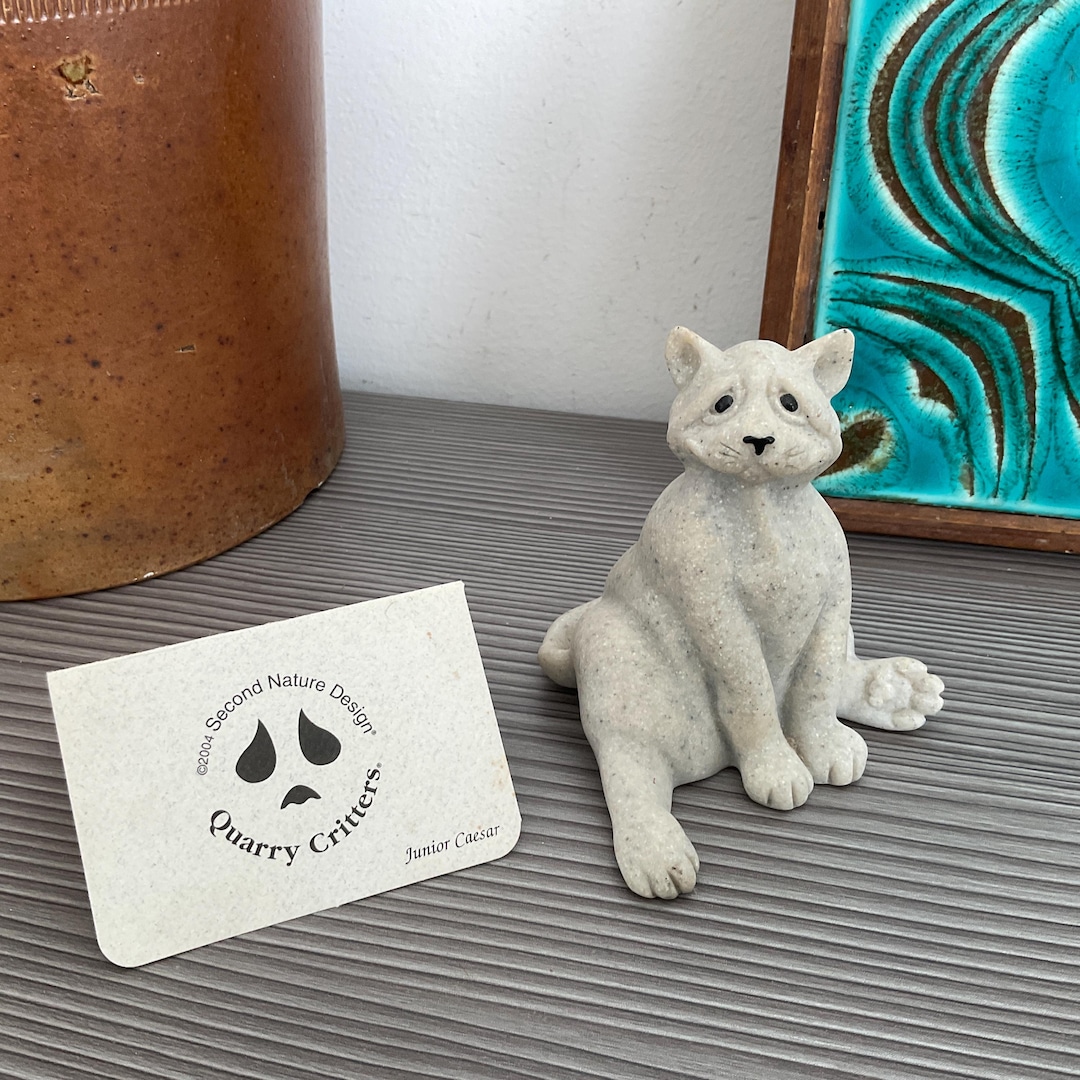 Cute Quarry Critter Cat, Second Nature Design, ‘junior Ceasar’ 2004 ...
