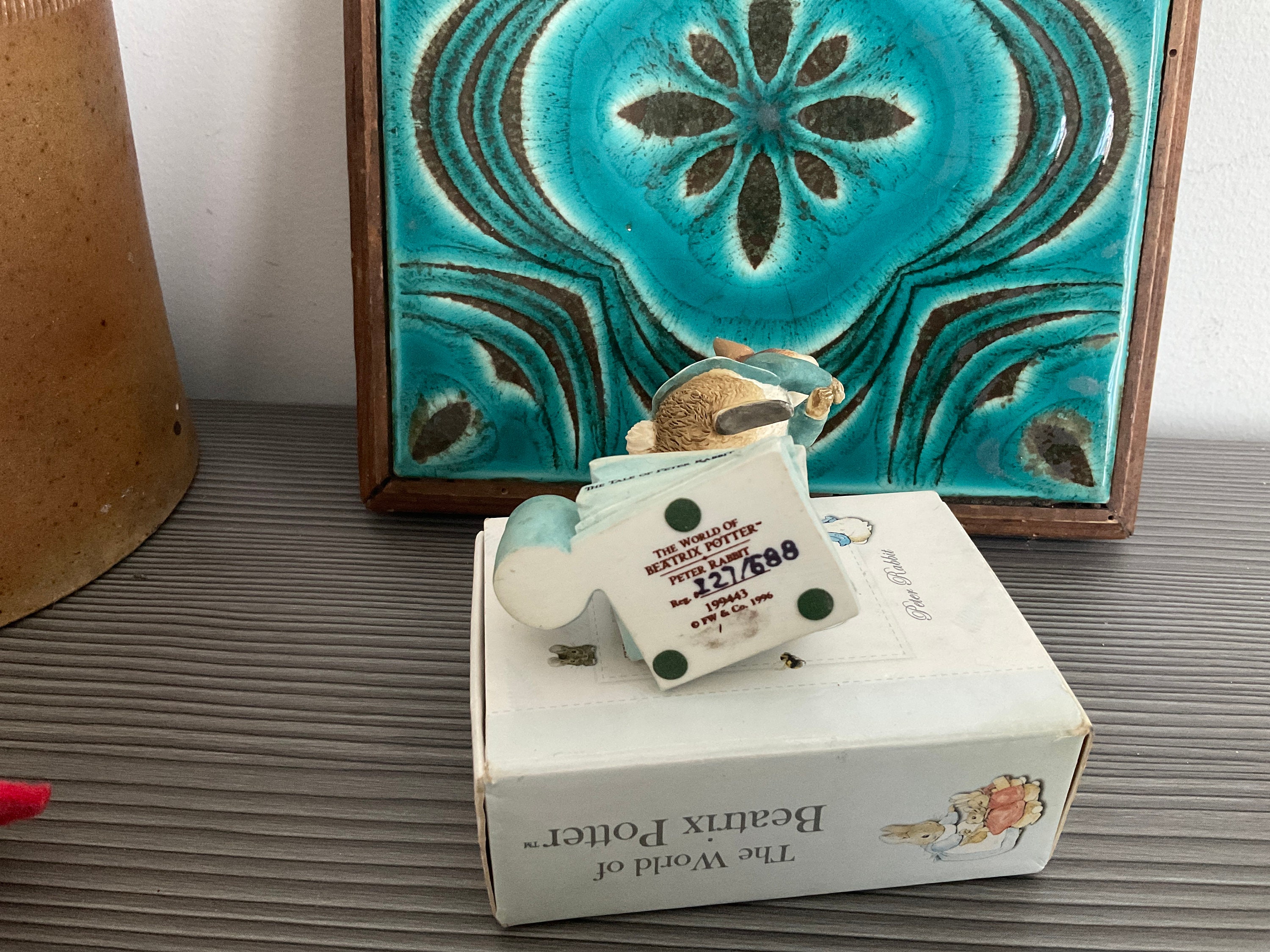 The World of Beatrice Potter Collection, Peter Rabbit Figurine , Egg ...