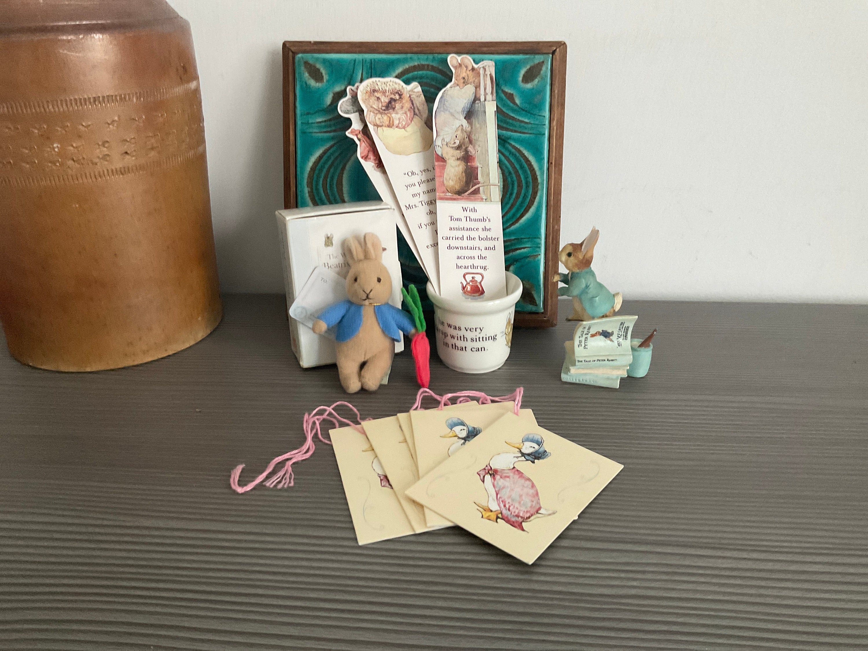 The World of Beatrice Potter Collection, Peter Rabbit Figurine , Egg ...