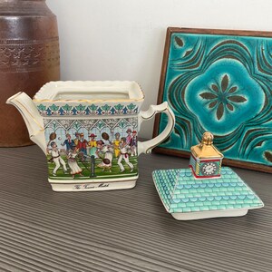 Vintage SADLER Champions Collection Novelty Teapot, ‘the Tennis Match ...