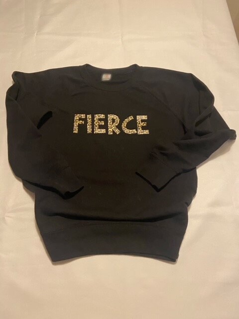 FIERCE Sweatshirt - Etsy