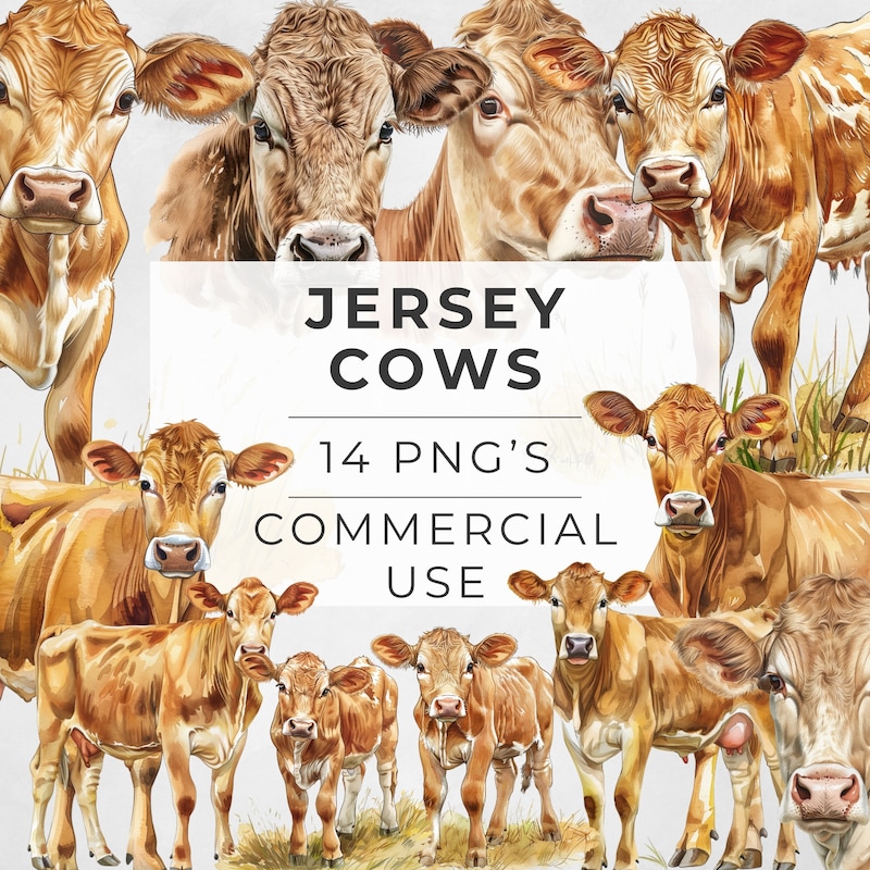 Cow Watercolor - Etsy