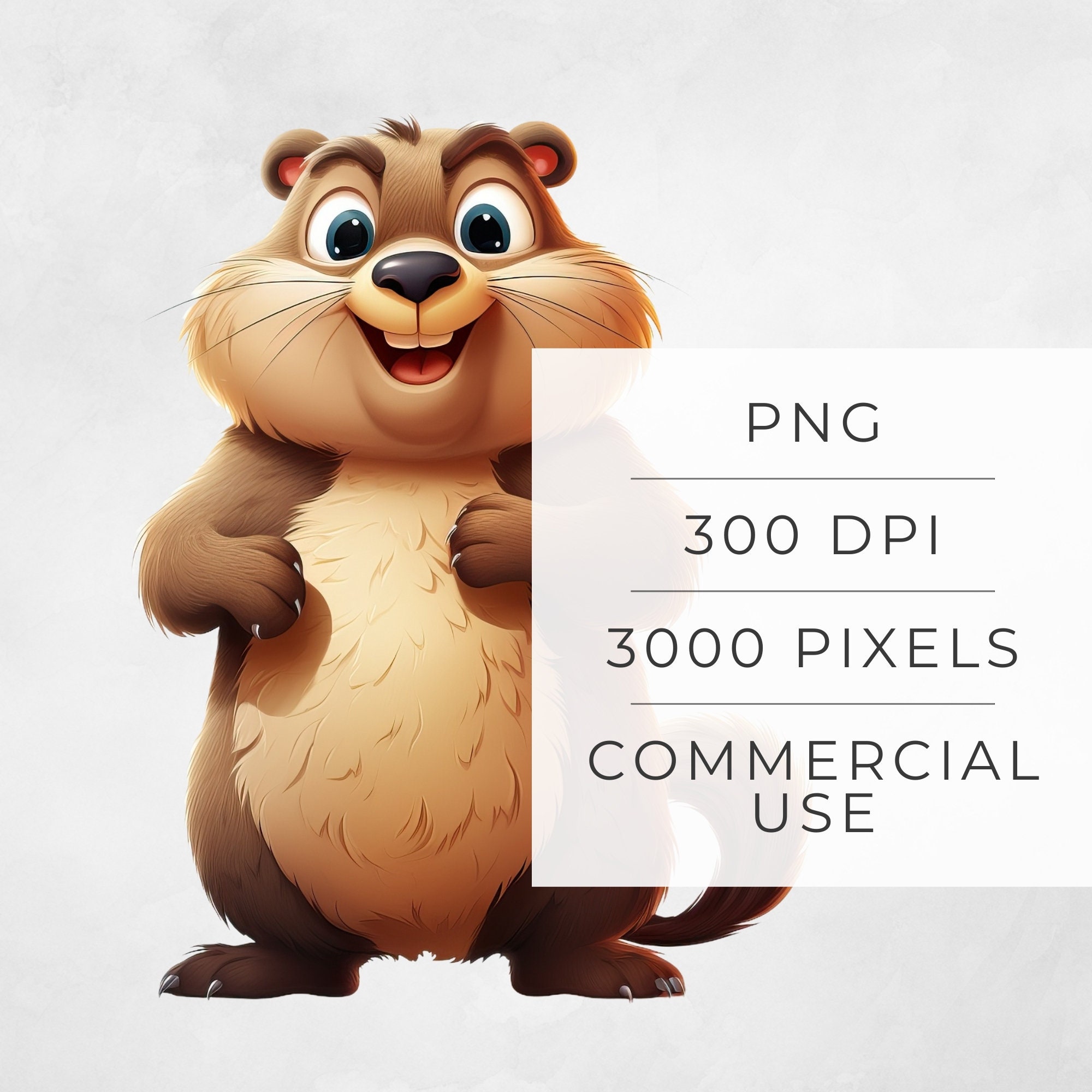 Groundhog Clipart, Transparent PNG, Woodchuck, Happy Groundhog Day ...