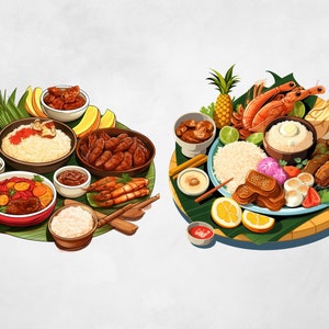 Filipino Food Clipart, Pinoy Street Food, Food Art, Snack Illustration ...