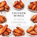 Chicken Wings Clipart, Fast Food, Tasty Hot Wings, Buffalo Wings, Deep ...