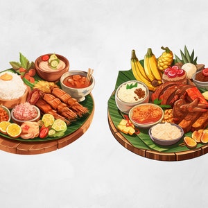 Filipino Food Clipart, Pinoy Street Food, Food Art, Snack Illustration ...