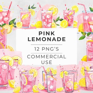 Pink Lemonade Clipart, Stand Images, Party Invitation Pictures ...
