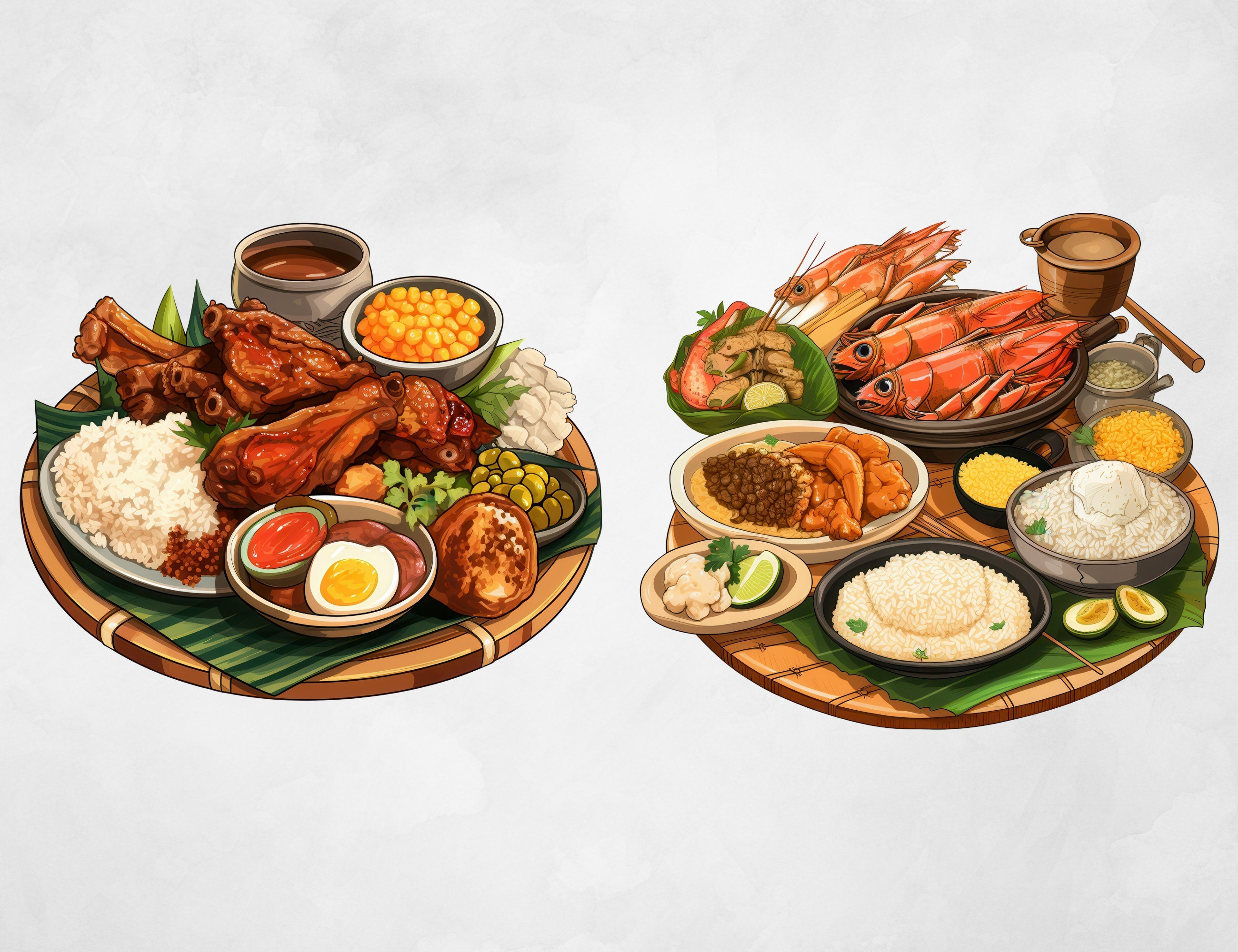 Filipino Food Clipart, Pinoy Street Food, Food Art, Snack Illustration ...