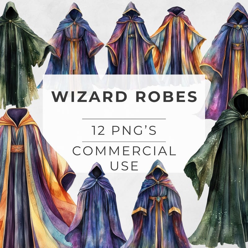 Wizard Robes - Etsy