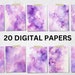 Lavender Texture Clipart, Digital Paper Pack, Purple Background, JPG ...