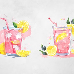 Pink Lemonade Clipart, Stand Images, Party Invitation Pictures ...