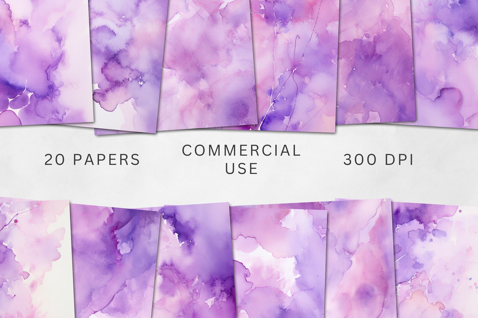 Lavender Texture Clipart, Digital Paper Pack, Purple Background, JPG ...