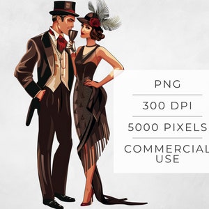 Roaring 20s Clipart, Flapper Girl, 1920s Images, Great Gatsby, Nineteen ...