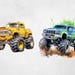 Monster Jam Truck Clipart, Watercolor Big Truck Party, Shirt ...