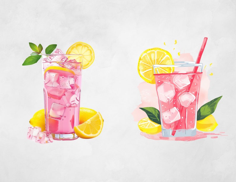 Pink Lemonade Clipart, Stand Images, Party Invitation Pictures ...