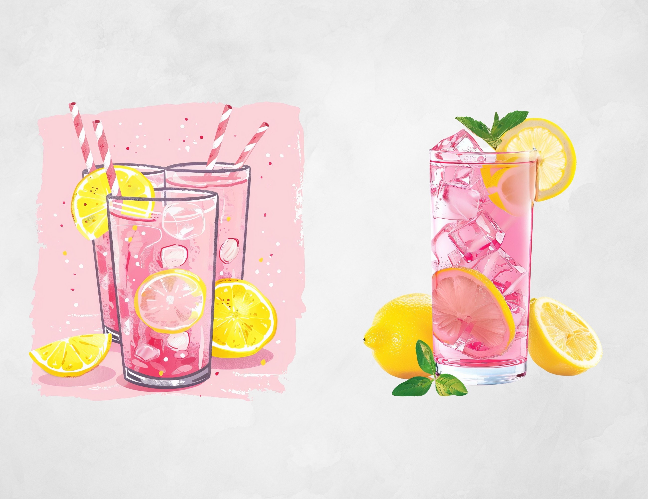 Pink Lemonade Clipart, Stand Images, Party Invitation Pictures ...