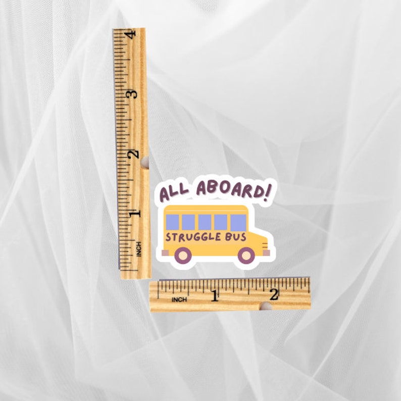 All Aboard Struggle Bus Sticker for Laptop Stickers for Phone - Etsy