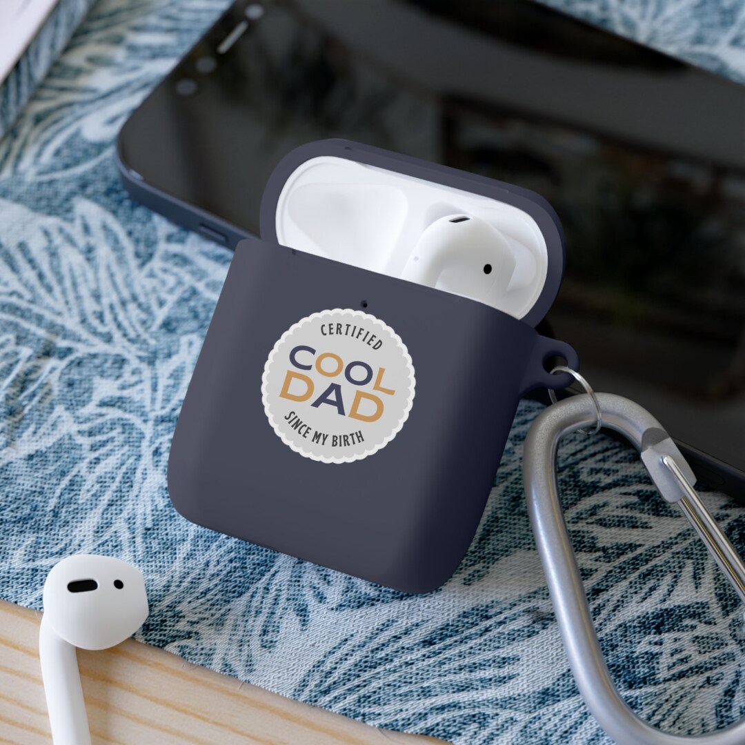 Certified Cool Dad Customizable Earbuds Case Cover - Etsy