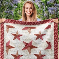 Meridian Star Quilt Block PDF Pattern With Video Tutorial 16, 18, 20 ...