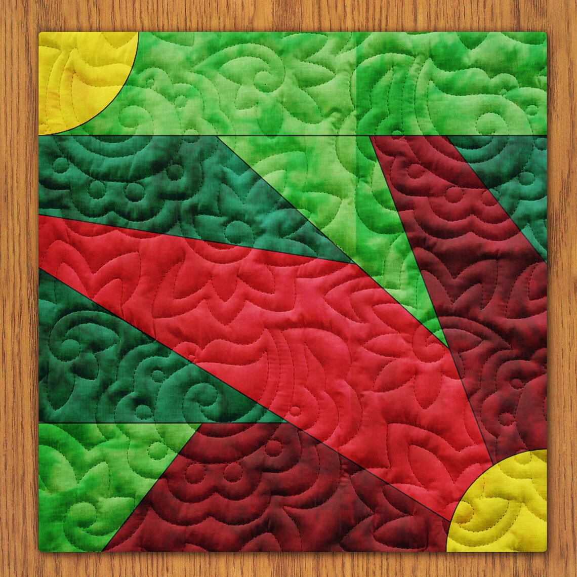 Daisy Puzzle Quilt Block PDF Pattern With Video Tutorial 6 | Etsy