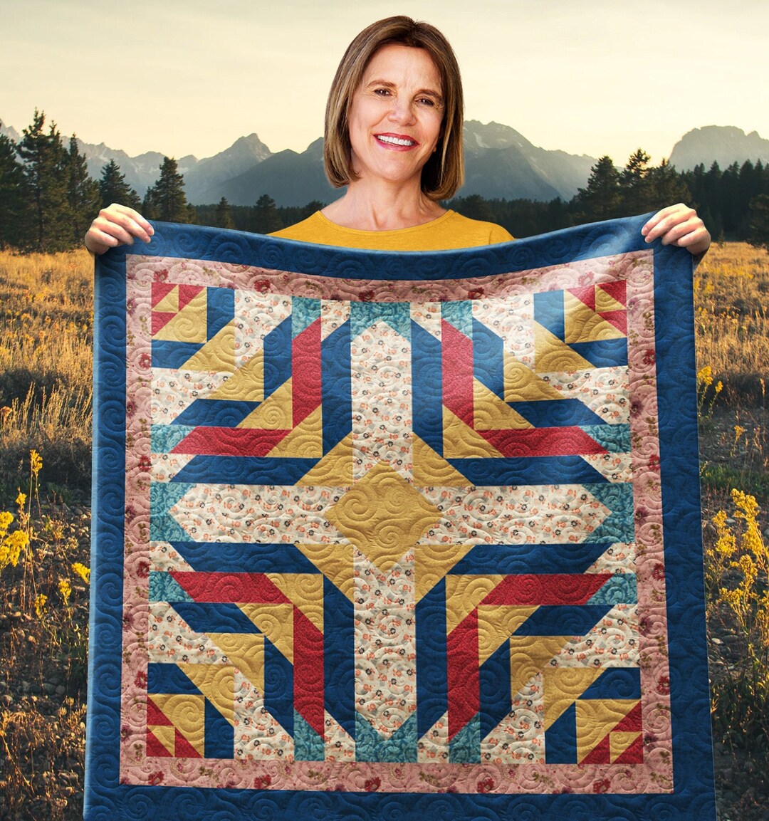 Festive Ribbons Wall Quilt PDF Pattern With Video Tutorial || 40x40 ...