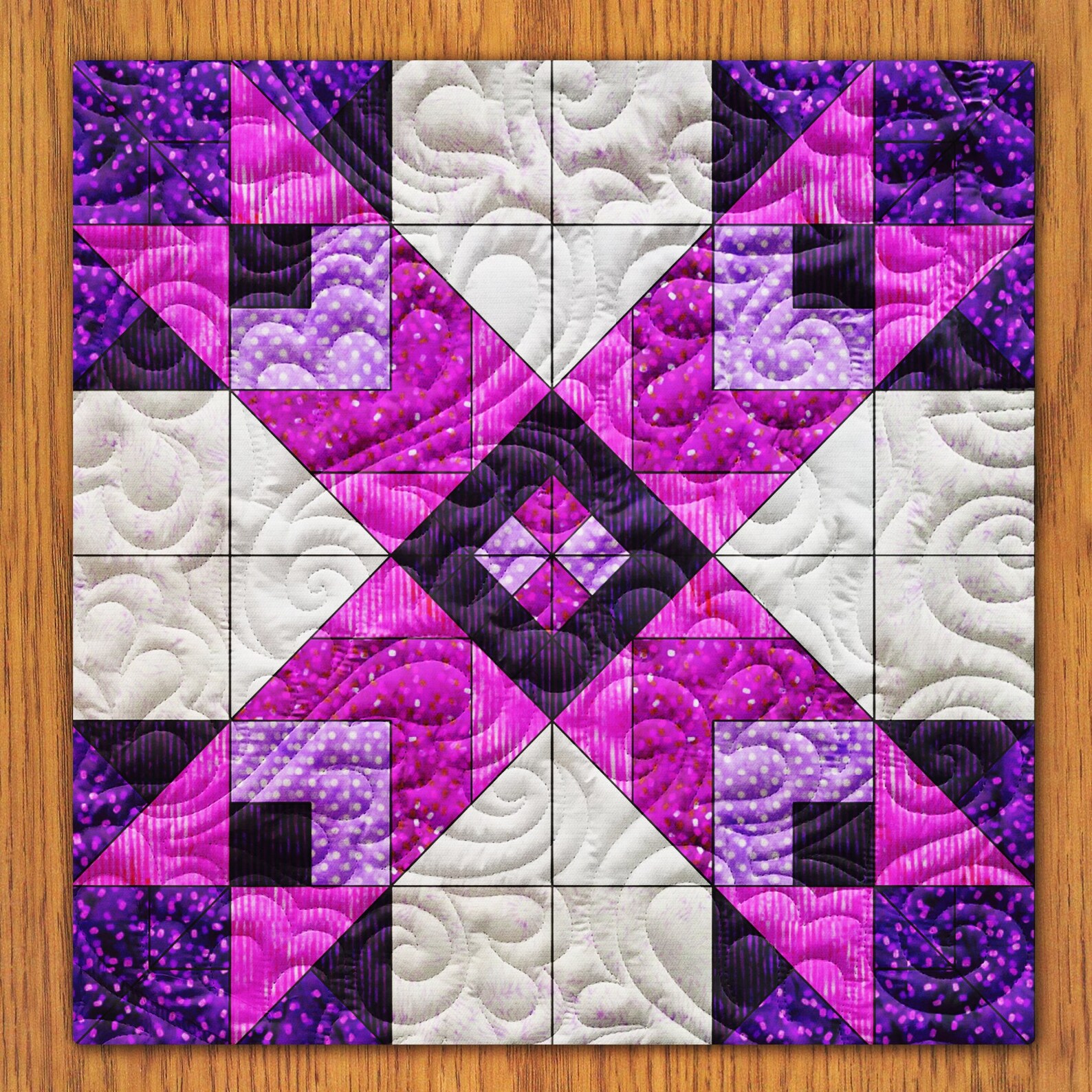 Linking Boxes Quilt Block PDF Pattern With Video Tutorial || 6, 8, 10, 12, and 14 Inch Size ...