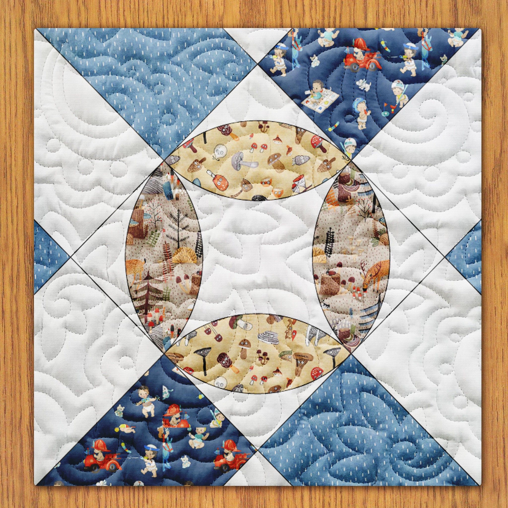 Sunkist Dreams Quilt Block PDF Pattern With Video Tutorial 16, 18, 20 ...