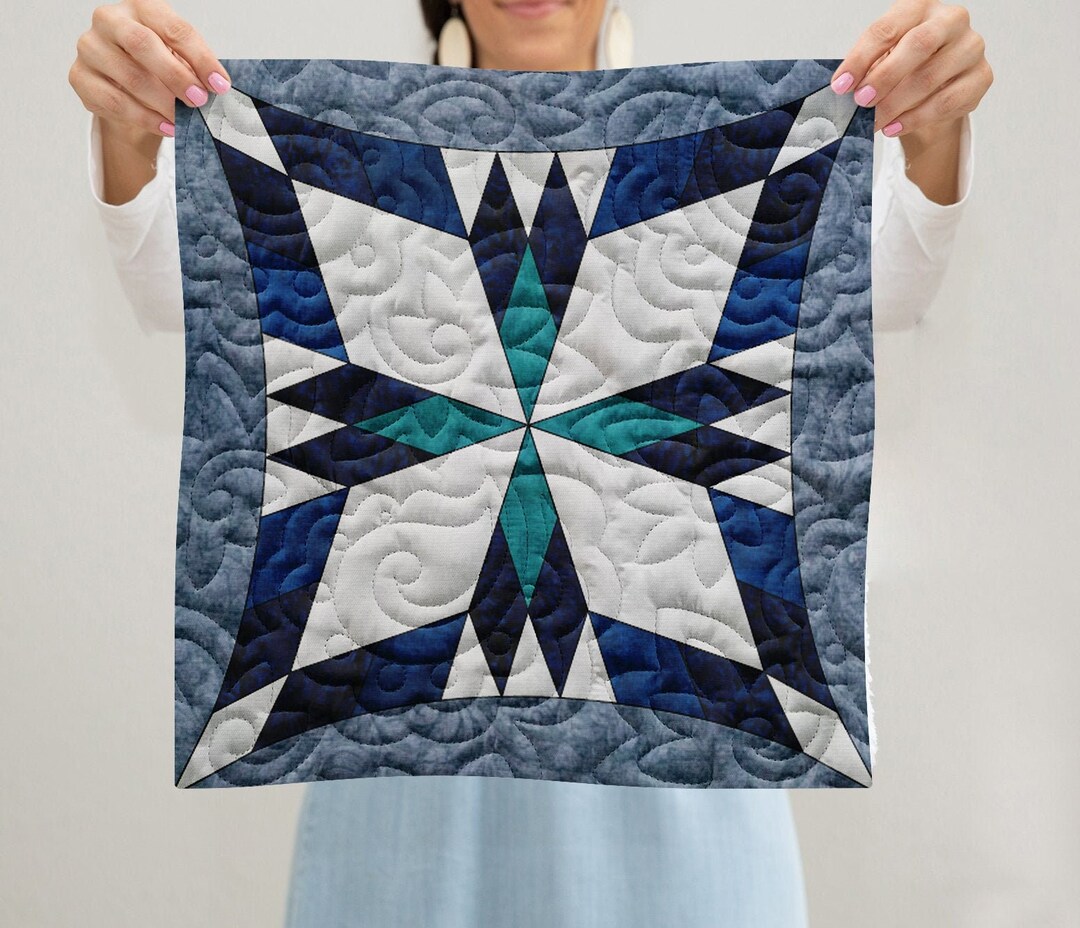 Crystal Blankets Quilt Block PDF Pattern With Video Tutorial || 6, 8 ...