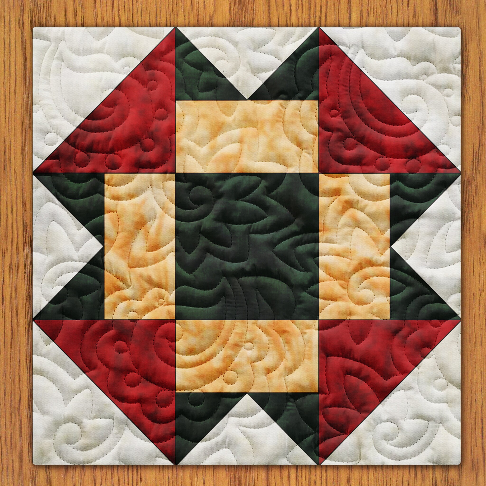 Wrapping Cube Quilt Block PDF Pattern With Video Tutorial || 6, 8, 10 ...