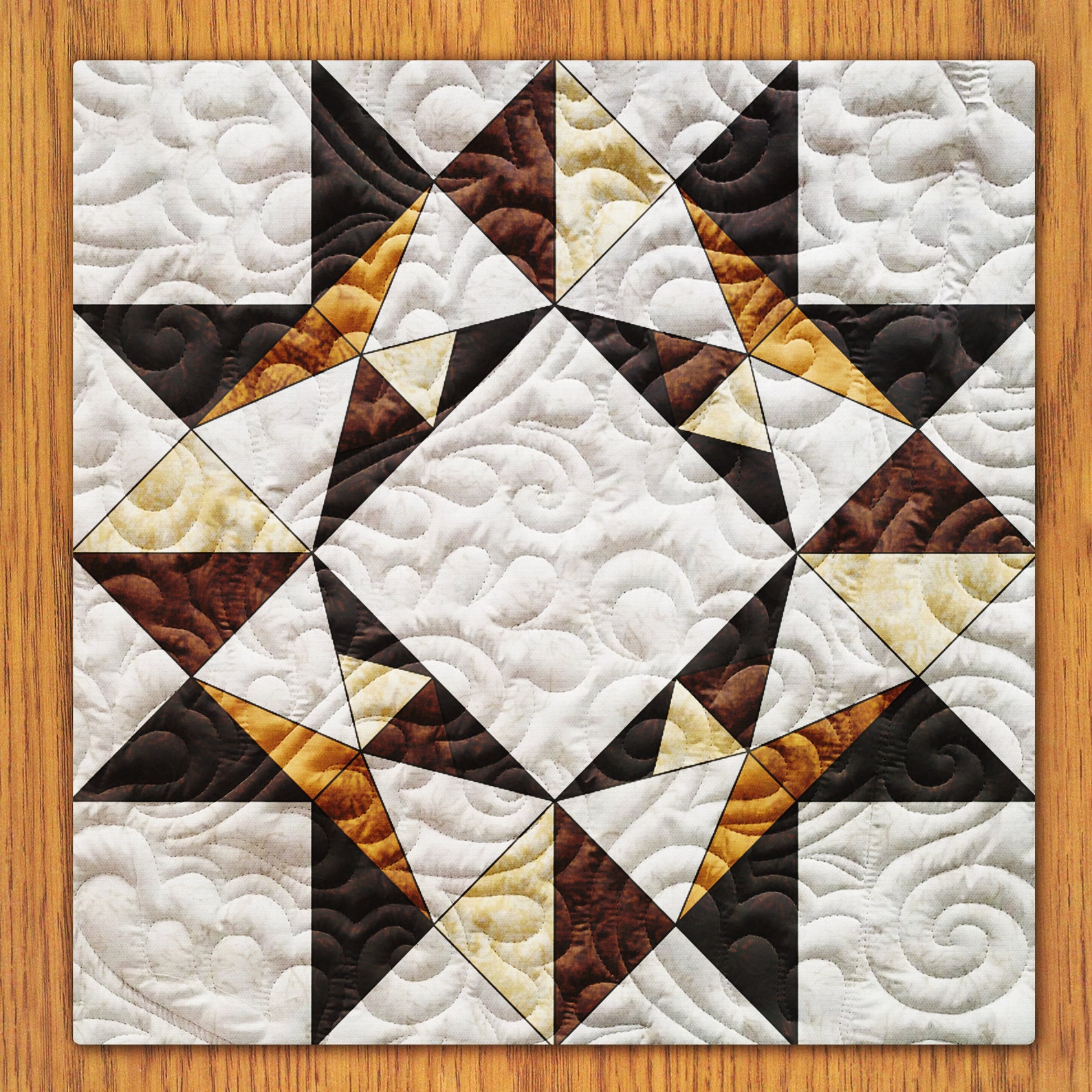 Exploding Star Quilt Block PDF Pattern With Video Tutorial || 16, 18 ...
