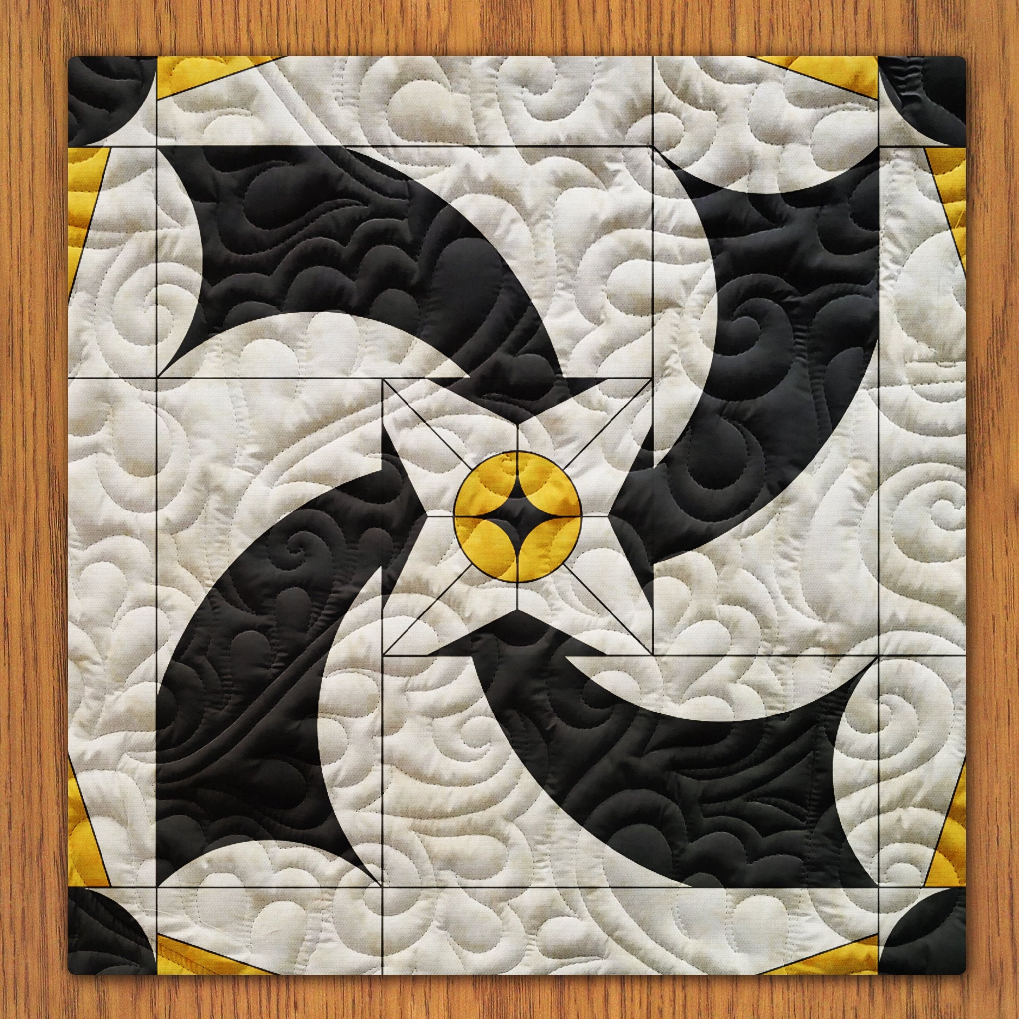 Elemental Spin Quilt Block PDF Pattern With Video Tutorial 16, 18, 20 ...
