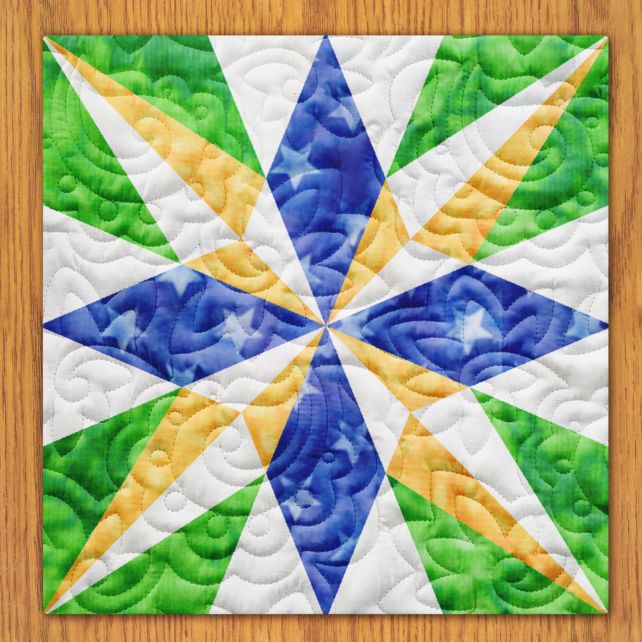 Firework Stars Quilt Block PDF Pattern With Video Tutorial || 16, 18 ...