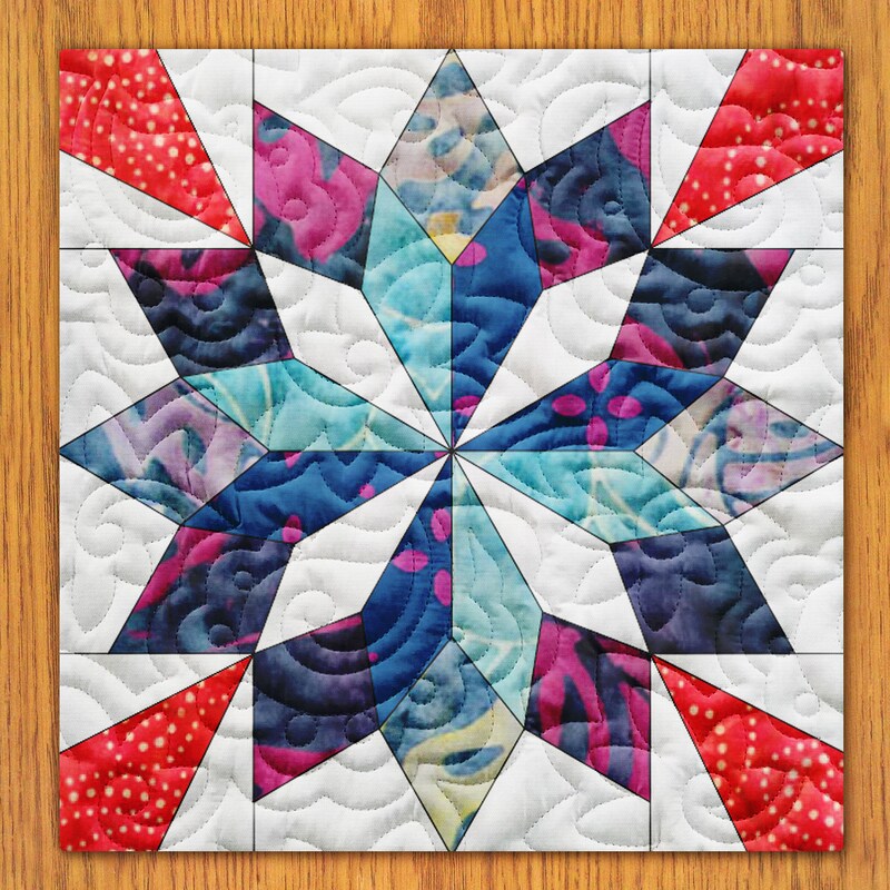 Daffodil Quilt Block - Etsy