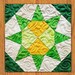 Sun Waves Quilt Block PDF Pattern With Video Tutorial 6 8 | Etsy