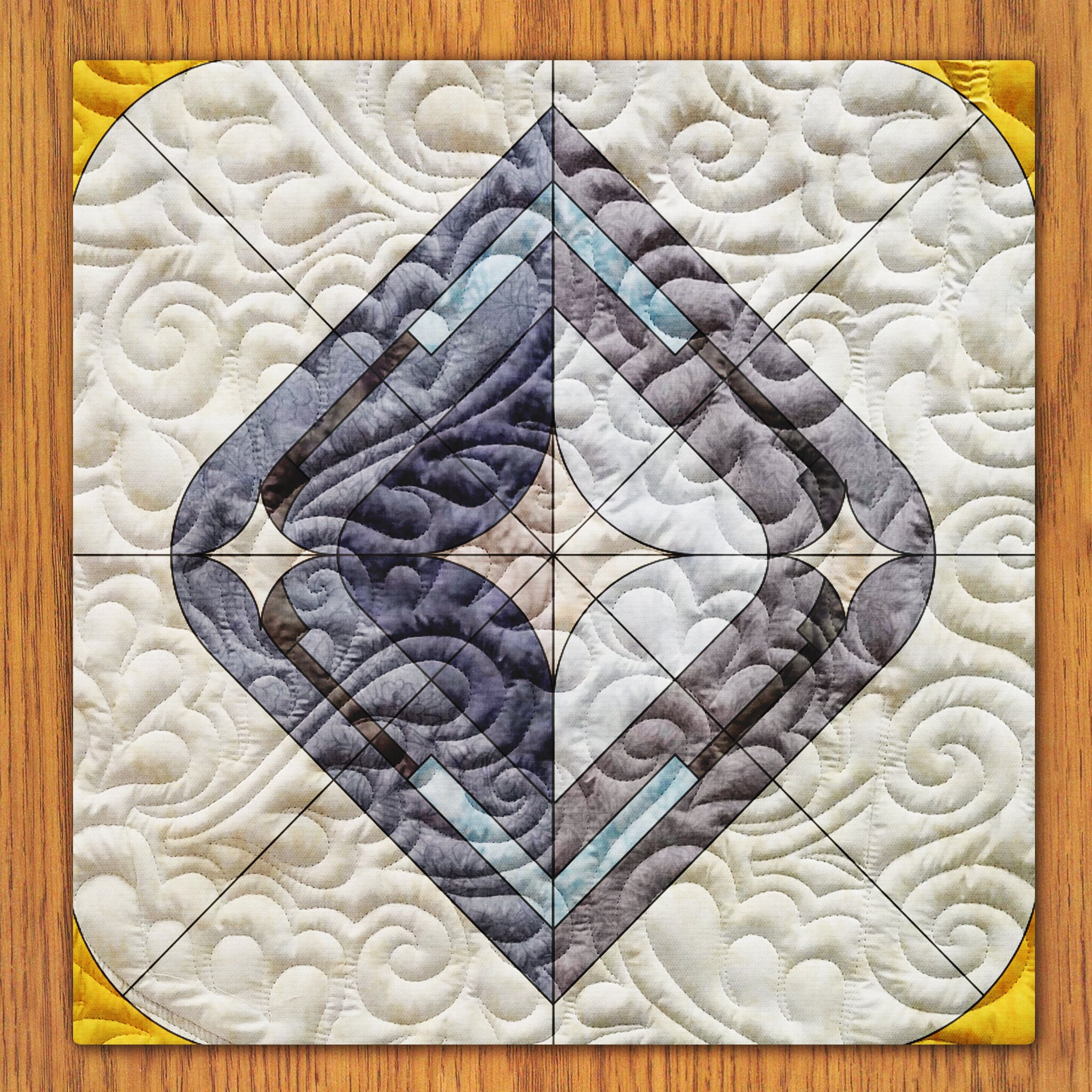 Medial Medallion Quilt Block PDF Pattern With Video Tutorial | Etsy