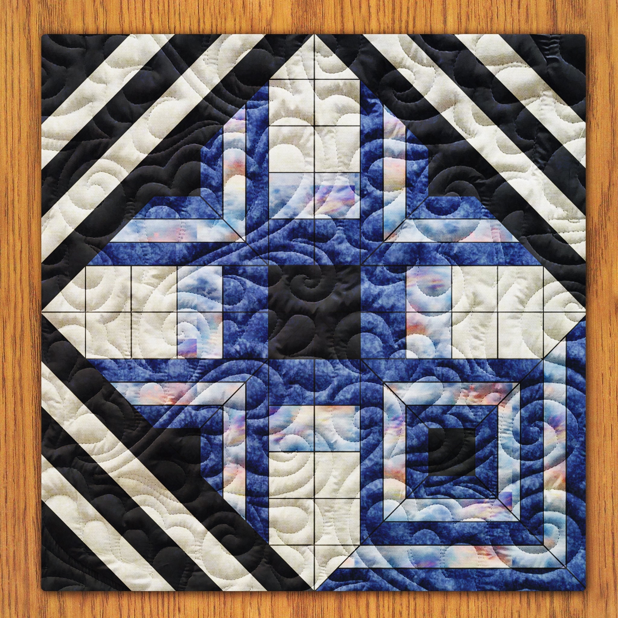 Crystal Dice Quilt Block PDF Pattern With Video Tutorial - Etsy