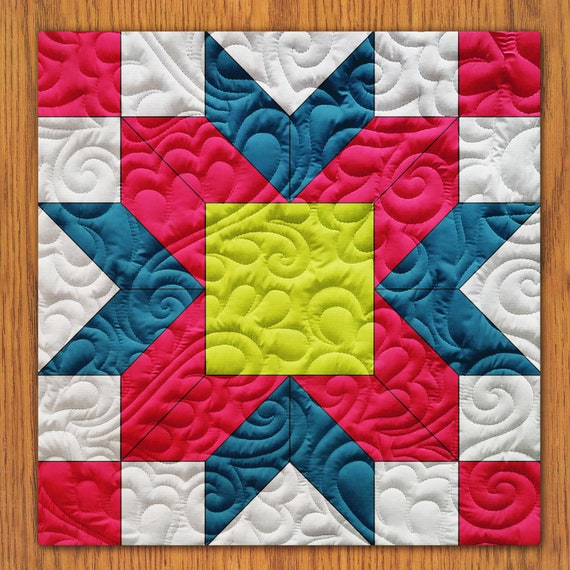 Textile Bricks Quilt Block PDF Pattern With Video Tutorial - Etsy