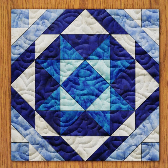 Dazy Star Quilt Block PDF Pattern With Video Tutorial 6 8 - Etsy