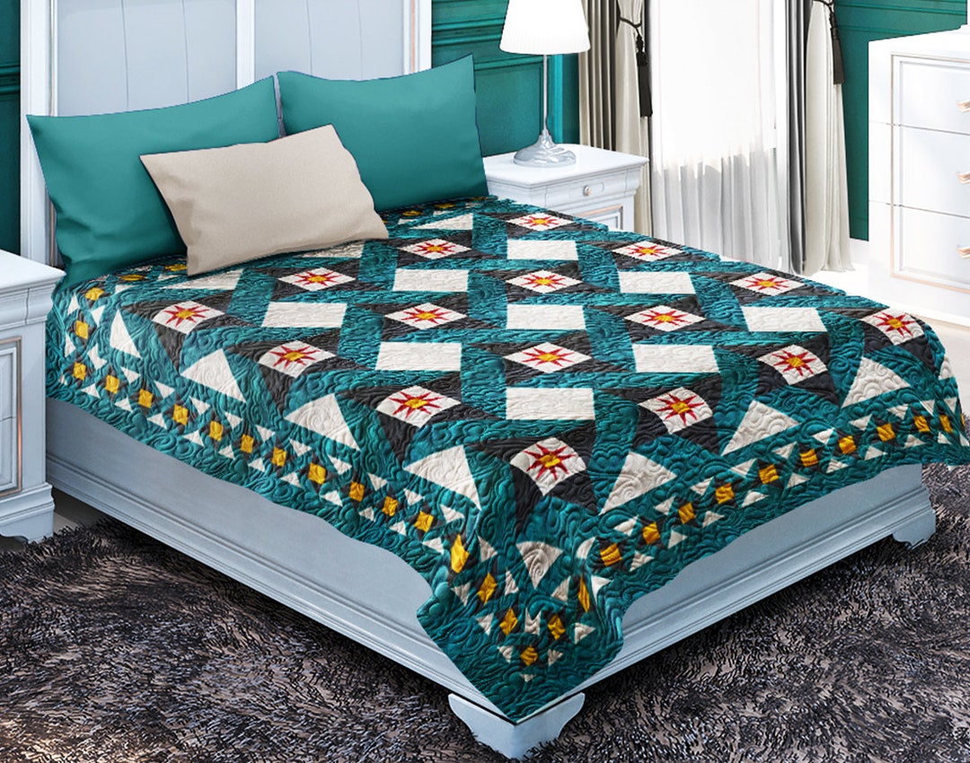 Ninja Star Pattern Patchwork 405 - Etsy Australia