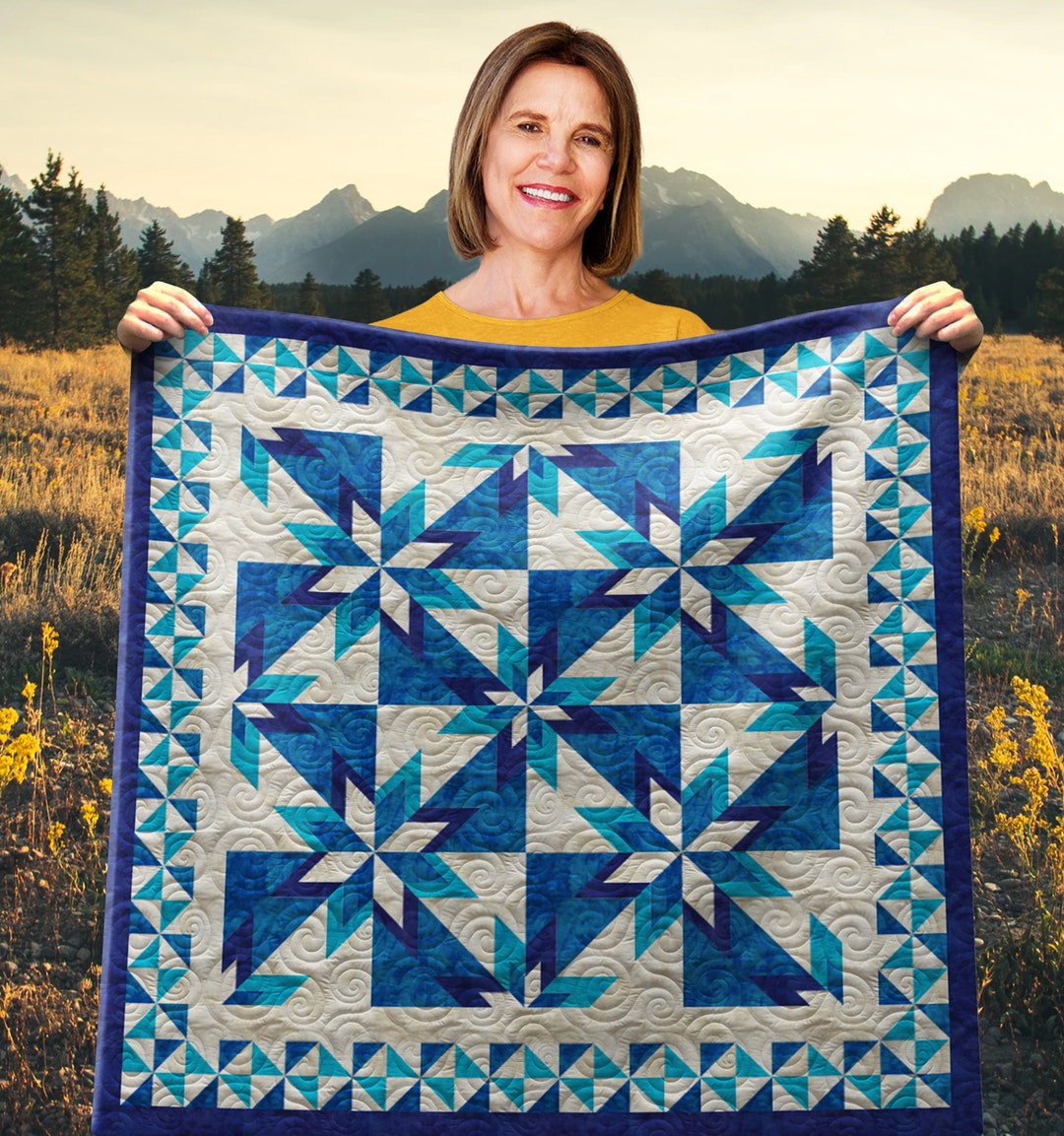 Huntsman Star Wall Quilt PDF Pattern With Video Tutorial || 40x40 ...