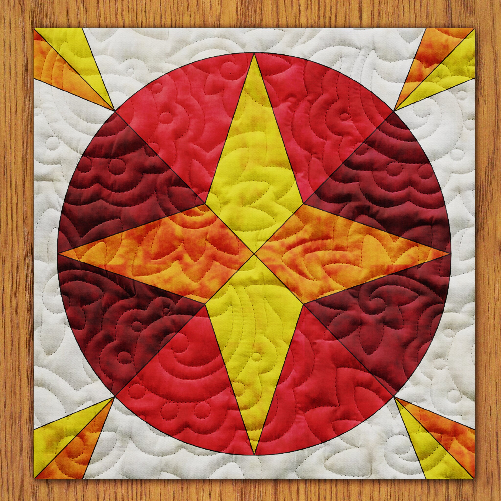 Sphere Parol Quilt Block PDF Pattern With Video Tutorial || 16, 18, 20 ...